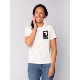 wat? Apparel T-Shirt Tarot The Moon in Off White | Gr.: 38
