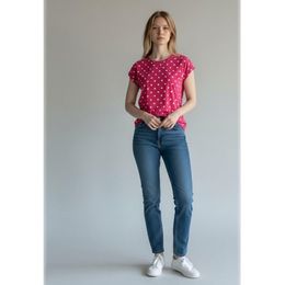 Salzhaut Shirt CORNELL in Pink-White | Gr.: XS