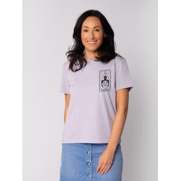 wat? Apparel T-Shirt Tarot Strength in Lavender | Gr.: 38