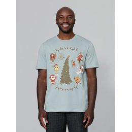 wat? Apparel T-Shirt Christmas 2024 in Aloe | Gr.: 50