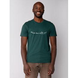 wat? Apparel T-Shirt Fass das nicht an in Dunkelgr&uuml;n | Gr.: 54