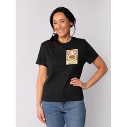 wat? Apparel T-Shirt Tarot The Pasta in Schwarz | Gr.: 36
