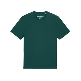 wat? Apparel T-Shirt 2er Pack Bio Basic T-Shirt M&auml;nner in Dunkelgr&uuml;n | Gr.: 46