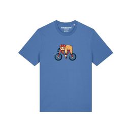 wat? Apparel T-Shirt Sloth in Bright Blue | Gr.: 58