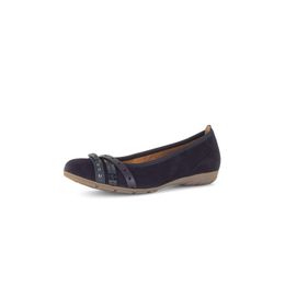 Gabor Elegante Ballerinas in blau | Gr.: 36
