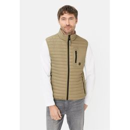 Camel Active Weste mit wasserabweisender Funktion in Khaki | Gr.: S