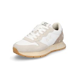 SUN68 Sneaker Ally Vintage in Wei&szlig; Taupe | Gr.: 42