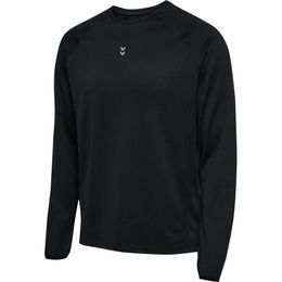 Hummel Sportshirt "Hmlpulse Performance Midlayer" in Schwarz | Gr.: S