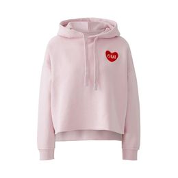 Oui Kapuzensweatshirt in bleached mauve | Gr.: 40