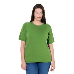 Ulla Popken Pullover in moosgr&uuml;n | Gr.: 46-48