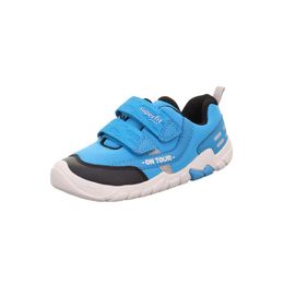 Superfit Barfu&szlig;schuh TRACE in T&uuml;rkis/Schwarz | Gr.: 29