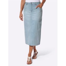 WITT WEIDEN Jeans-Rock in blue-bleached | Gr.: 44