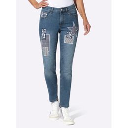 WITT WEIDEN Jeans in blue-bleached | Gr.: 50