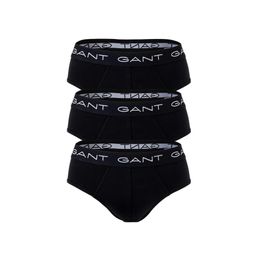 Gant Slip 3er Pack in Schwarz | Gr.: M