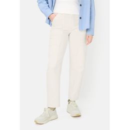 Camel Active Loose Fit Denim mit Cargotaschen in Milchwei&szlig; | Gr.: W33/L30