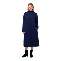Ulla Popken Midikleid in titan blau | Gr.: 46-48