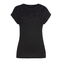 Laura Scott Rundhalsshirt in schwarz | Gr.: 38