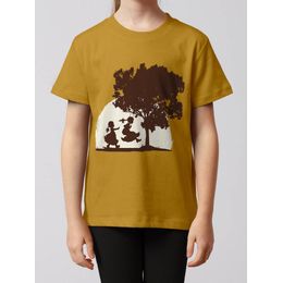 wat? Apparel T-Shirt Schaukeln in Ocker | Gr.: 110/116