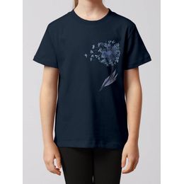 wat? Apparel T-Shirt Dandelion in Dunkelblau | Gr.: 122/128