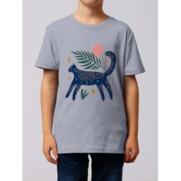 wat? Apparel T-Shirt Love and flex in Lavender | Gr.: 122/128