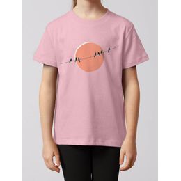 wat? Apparel T-Shirt Countryside 01 in Rosa | Gr.: 98/104