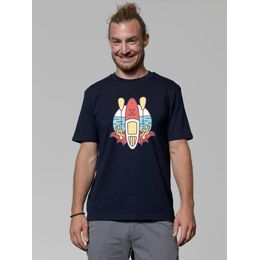 wat? Apparel T-Shirt Stand Up Paddleboard SUP in Dunkelblau | Gr.: 56