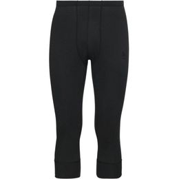 Odlo Funktionsunterw&auml;sche "Bl Bottom 3/4 Active Warm Eco" in Schwarz | Gr.: L