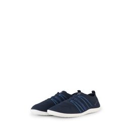 Tom Tailor Damen Sneaker mit elastischem Schaft, blau, Uni, Gr. 40
