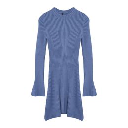 Trendyol Knitted dress female Blue size S