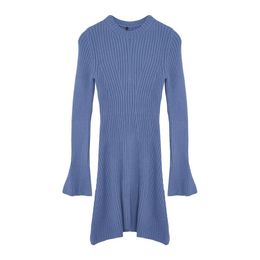 Trendyol Knitted dress female Blue size S