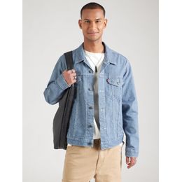 Levi's Levi's Jacke 'Trucker' Herren Gr&ouml;&szlig;e S blue denim / wei&szlig;