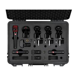 sE Electronics V Pack ARENA Black - Drummikrofon-Kit bestehend aus 1 x V KICK, 3 x V BEAT, 1x VZK