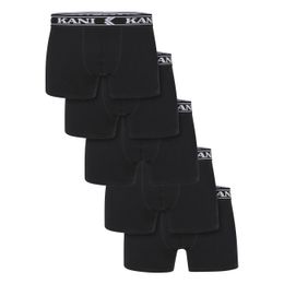Boxershorts Karl Kani "Karl Kani Herren", Herren, Gr. XS, 1 Stk., schwarz, 95% Baumwolle, 5% Elasthan, Unterhosen