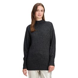 BETTY & CO Strickpullover BETTY & CO "Damen mit Lurexfaden", Damen, Gr. 36, schwarz, Strick, Obermaterial: 96% Polyamid, 4% Polyester, l&auml;ssig geschnitten normal, Pullover Strickpullover