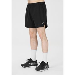 Virtus Herren Shorts "Mack"schwarz, Gr. M, unifarben, 92% Polyester, 8% Elasthan, Hosen, mit wasserabweisender Eigenschaft