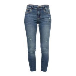 Skinny-fit-Jeans SURI FREY "Skinny Jeans SFY Freyday", Damen, Gr. XL, EURO, blau (denim blau 500), Obermaterial: 93% Baumwolle CO. 5% Polyester PES. 2% Elasthan EL., Jeans