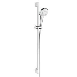 Hansgrohe Croma Select E Brausegarnitur mit Stange, 3 Strahlarten, 26593400,