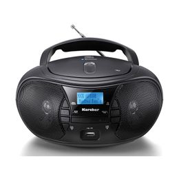 K&auml;rcher Karcher RR 5028D tragbares CD Radio (CD-Player, DAB+ Radio, Bluetooth, Batterie/Netzbetrieb, USB) 100320631