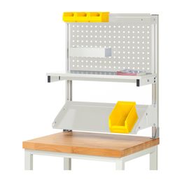 Rau System-Aufbau (Komplettset-01 B750 mm), zur Montage auf Arbeitsplatte, RAL7035 (SAE-KM01-0750.12)