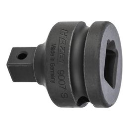 Hazet Schlag- Maschinenschrauber-Adapter 9007S Vierkant hohl 12,5 mm (1/2") Vierkant massiv 10 mm (3/8"))