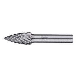 Pferd TOOLS Hartmetall Hochleistungsfr&auml;sstift CAST Spitzbogen SPG &Oslash; 12x25 mm Schaft-&Oslash; 8 mm f&uuml;r Gu&szlig;eisen (21122781)