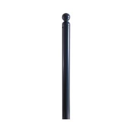 Schake Absperrstilpfosten Typ 466B, ortsfest, zum Einbetonieren, &Oslash; 60mm + Kugelkopf, beschichtet,)