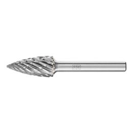 Pferd TOOLS Hartmetall Hochleistungsfr&auml;sstift STEEL Spitzbogen SPG &Oslash; 12x25 mm Schaft-&Oslash; 6 mm f&uuml;r Stahl (21122787)