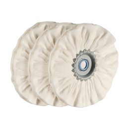 Osborn Poliervlies Tuchring-Set, 3-teilig zum Einebnen, Ring-⌀ 200 mm (L415681302)