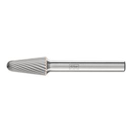 Pferd TOOLS Hartmetall Fr&auml;sstift Rundkegel KEL &Oslash; 10x20mm Schaft-&Oslash; 6 mm Z3 universal mittel (21125006)