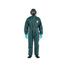 Ansell Schutzoverall Typ 3/4/5 AlphaTec 4000, gr&uuml;n, Unisex-Gr&ouml;&szlig;e: 2XL ; Ansell Health Care (GR40T-00111-06)