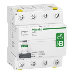Schneider Electric FI-Schalter 4P 40A 30mA f.E-Ladestation A9Z51440)