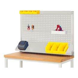 Rau System-Aufbau (Komplettset-02 B1250 mm), zur Montage auf Arbeitsplatte, RAL7035 (SAE-KM02-1250.12)