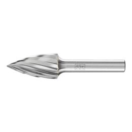 Pferd TOOLS Hartmetall Fr&auml;sstift Spitzbogen SPG &Oslash; 16x30mm Schaft-&Oslash; 8 mm Z1 universal grob (21122818)
