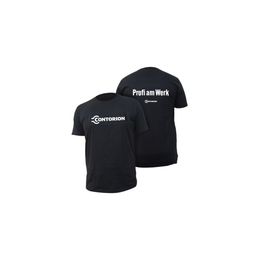 Contorion T-Shirt schwarz "Profi am Werk" S (4251709699729)